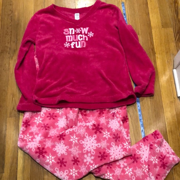 Intimates & Sleepwear | Bogo Fluffy Pjs Set Bright Pink Top And Bottoms ...